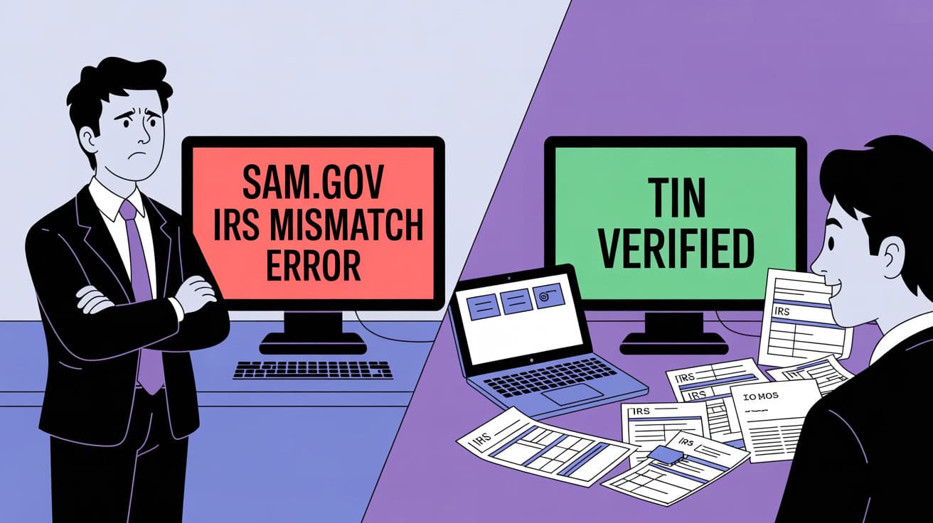 SAM.gov IRS Mismatch? Here's How to Correct Your TIN or EIN Fast ...